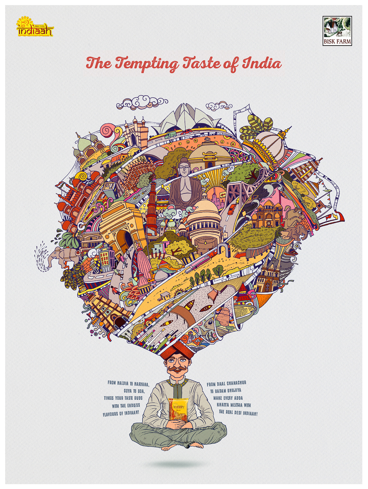 Bisk Farm Print Ad - Tempting Taste, 1