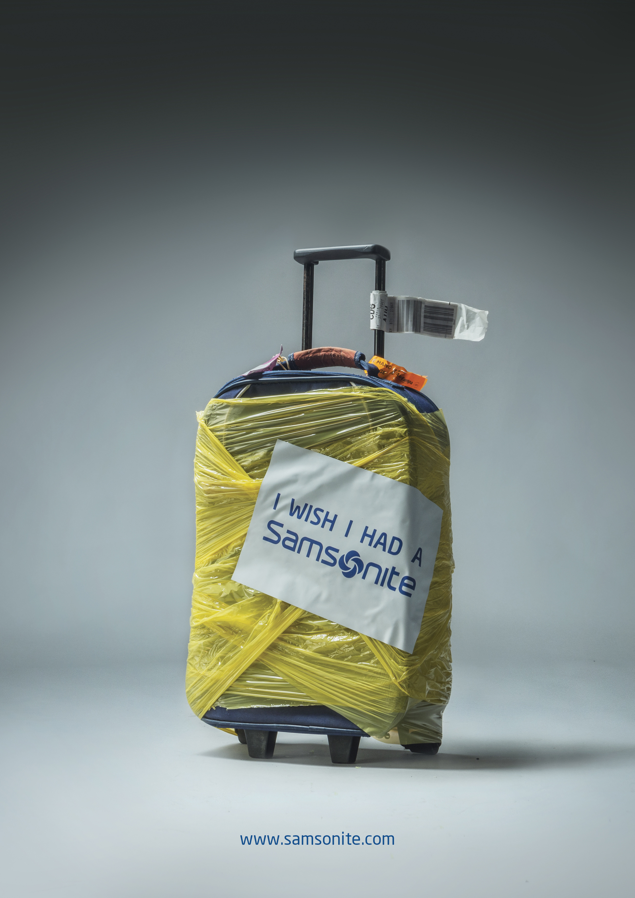 Samsonite Print Advert By Publicis: Yellow | Ads of the World™