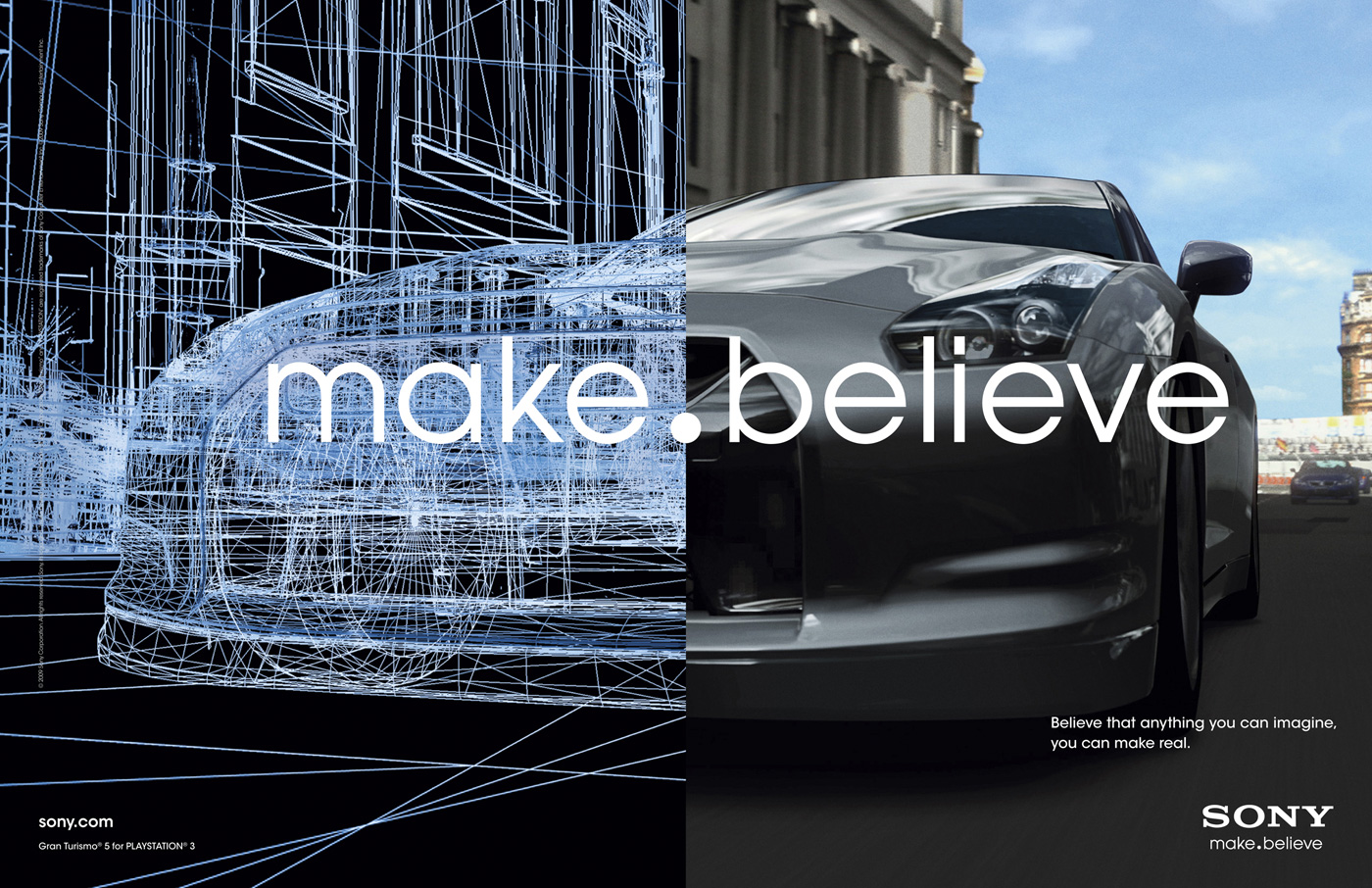 Sony Outdoor Advert By 180LA: Make.Believe, GT5 | Ads of the World™