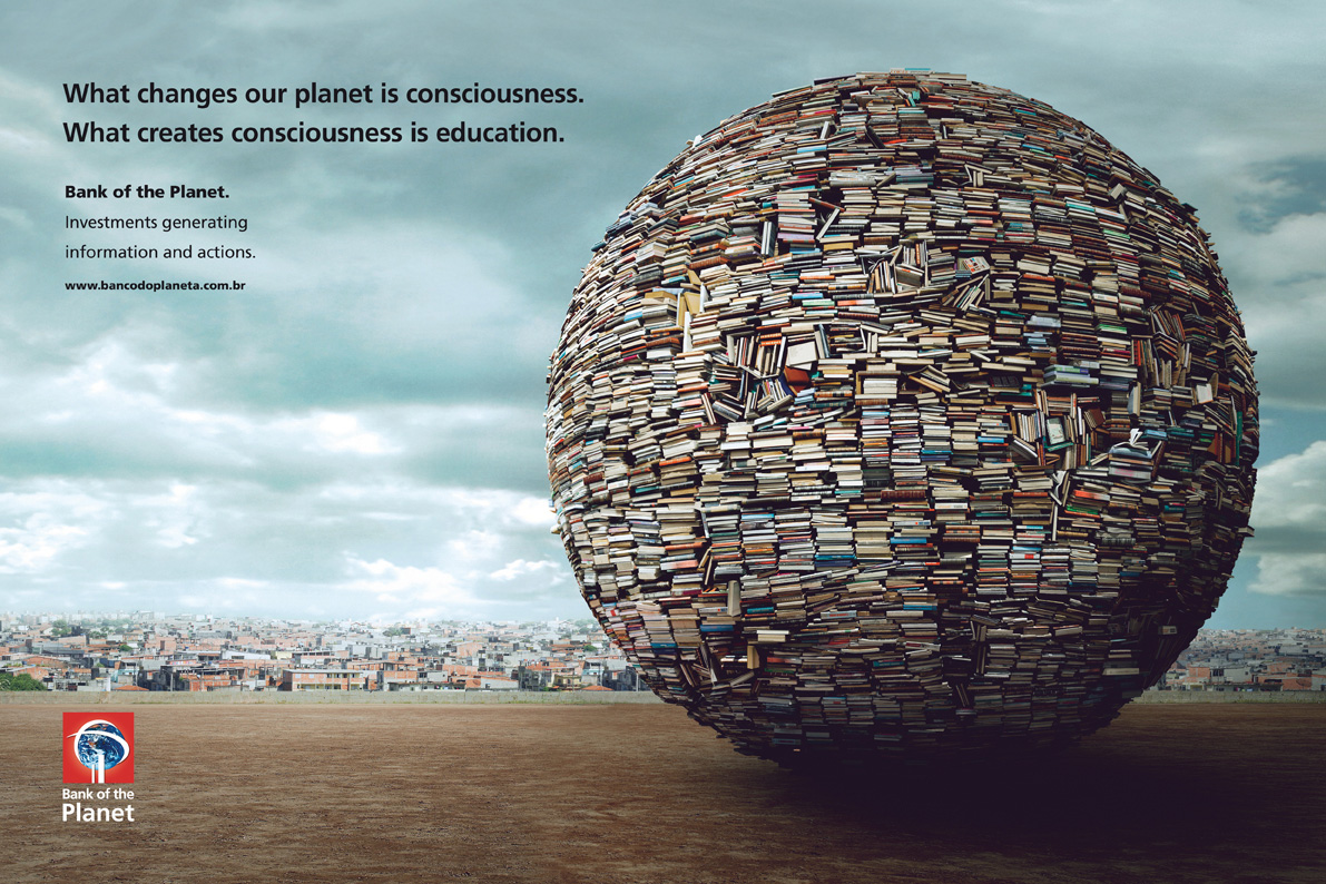 Bank of the Planet Print Advert By BBH: Education | Ads of the World™