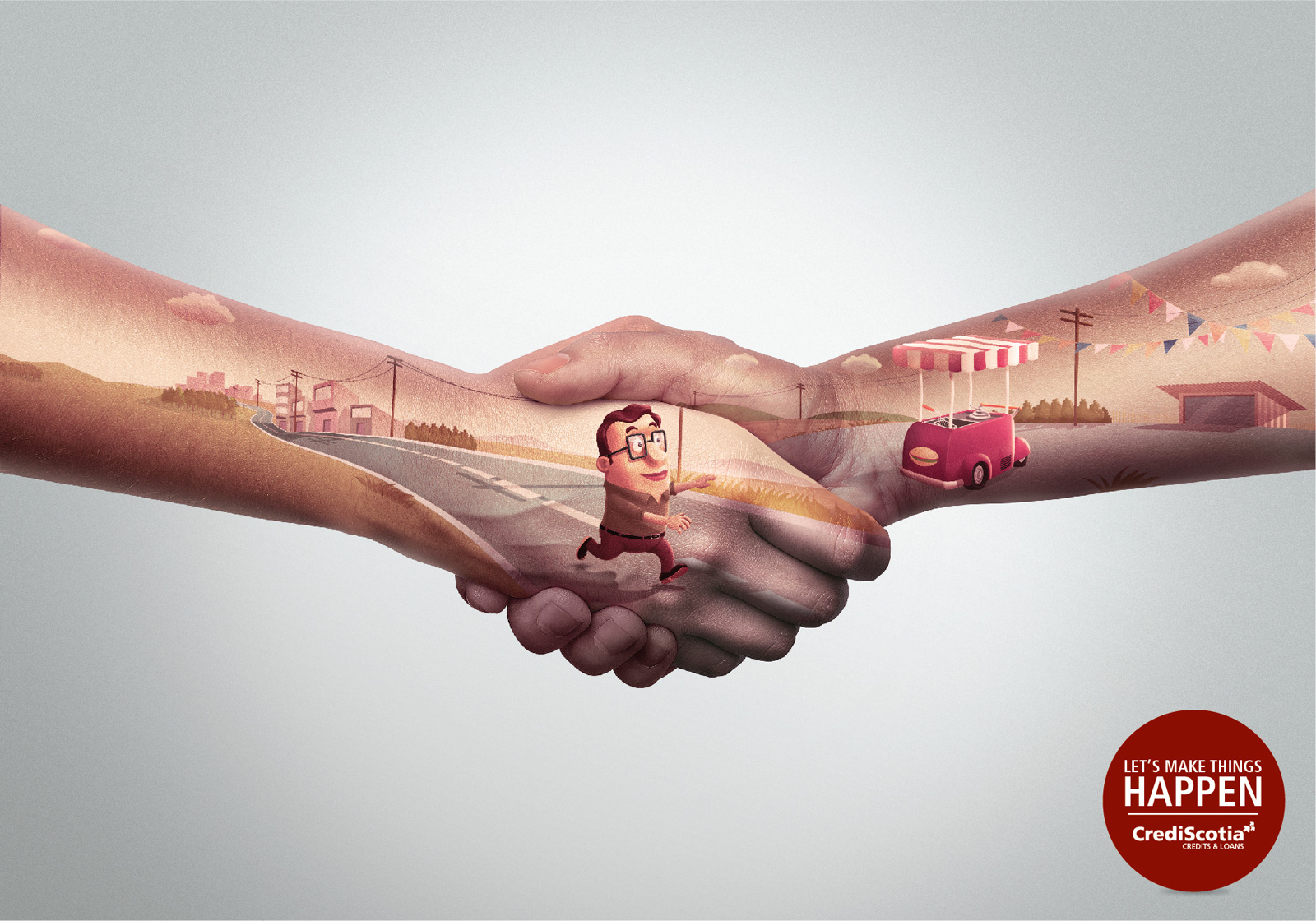 CrediScotia Print Advert By TBWA: Hands, 2 | Ads of the World™