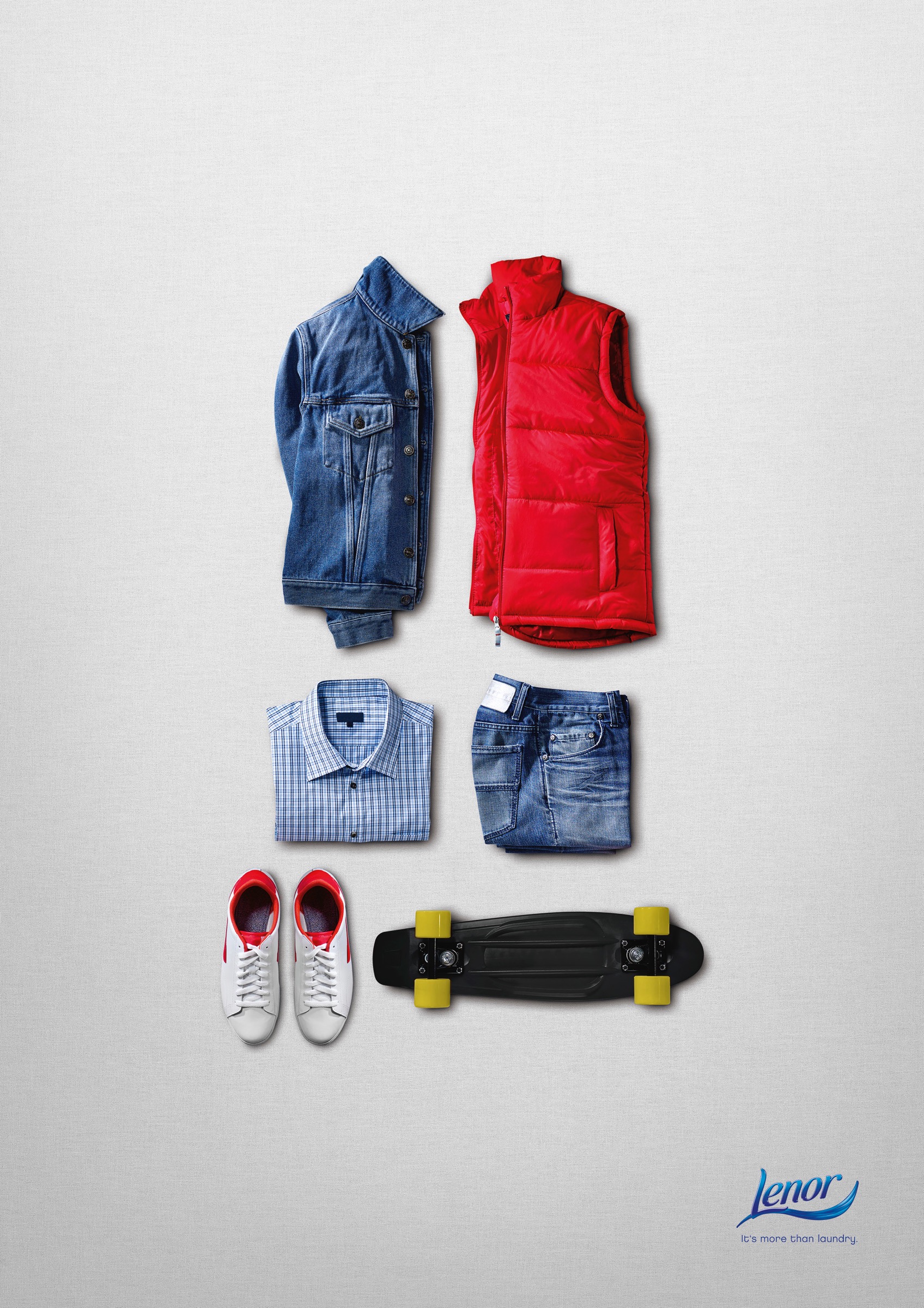 Lenor Print Advert By Grey: Ode to icons - Marty | Ads of the World™