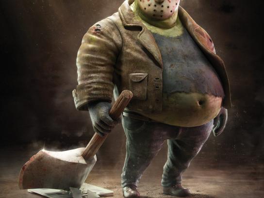 Omron Print Advert By McCann: Fat Krueger | Ads of the World™