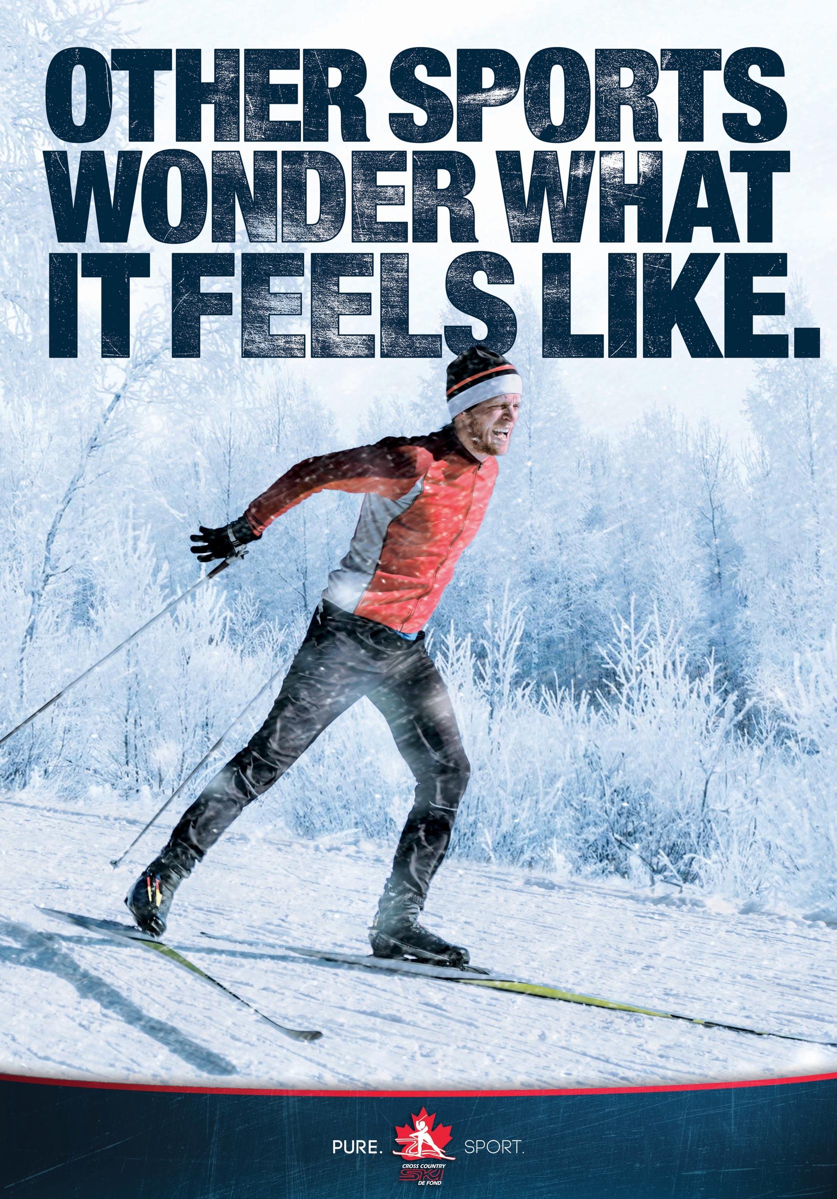 Cross Country Ski Canada Outdoor Advert By BrandHealth: Feels like ...