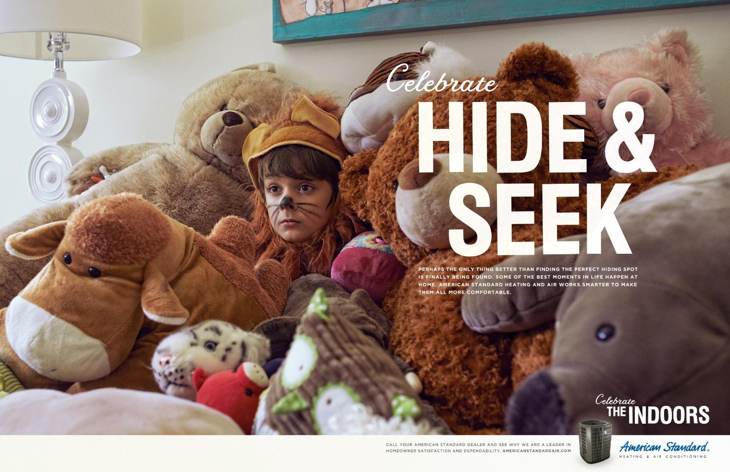 American Standard Print Advert By Carmichael Lynch: Hide & Seek | Ads ...