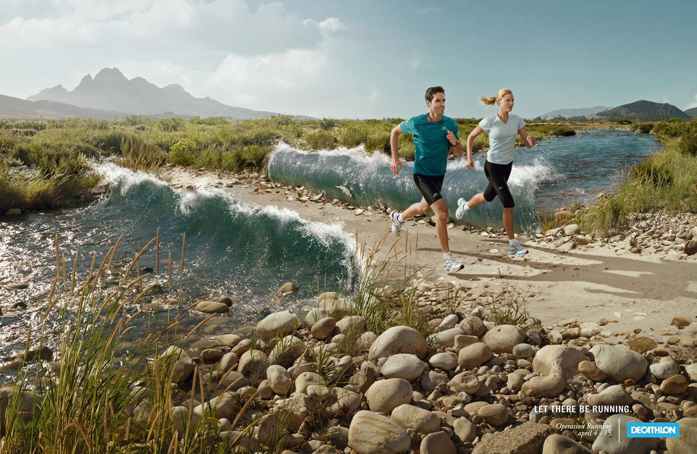 Decathlon Print Advert By Y&R: Operation Running | Ads of the World™