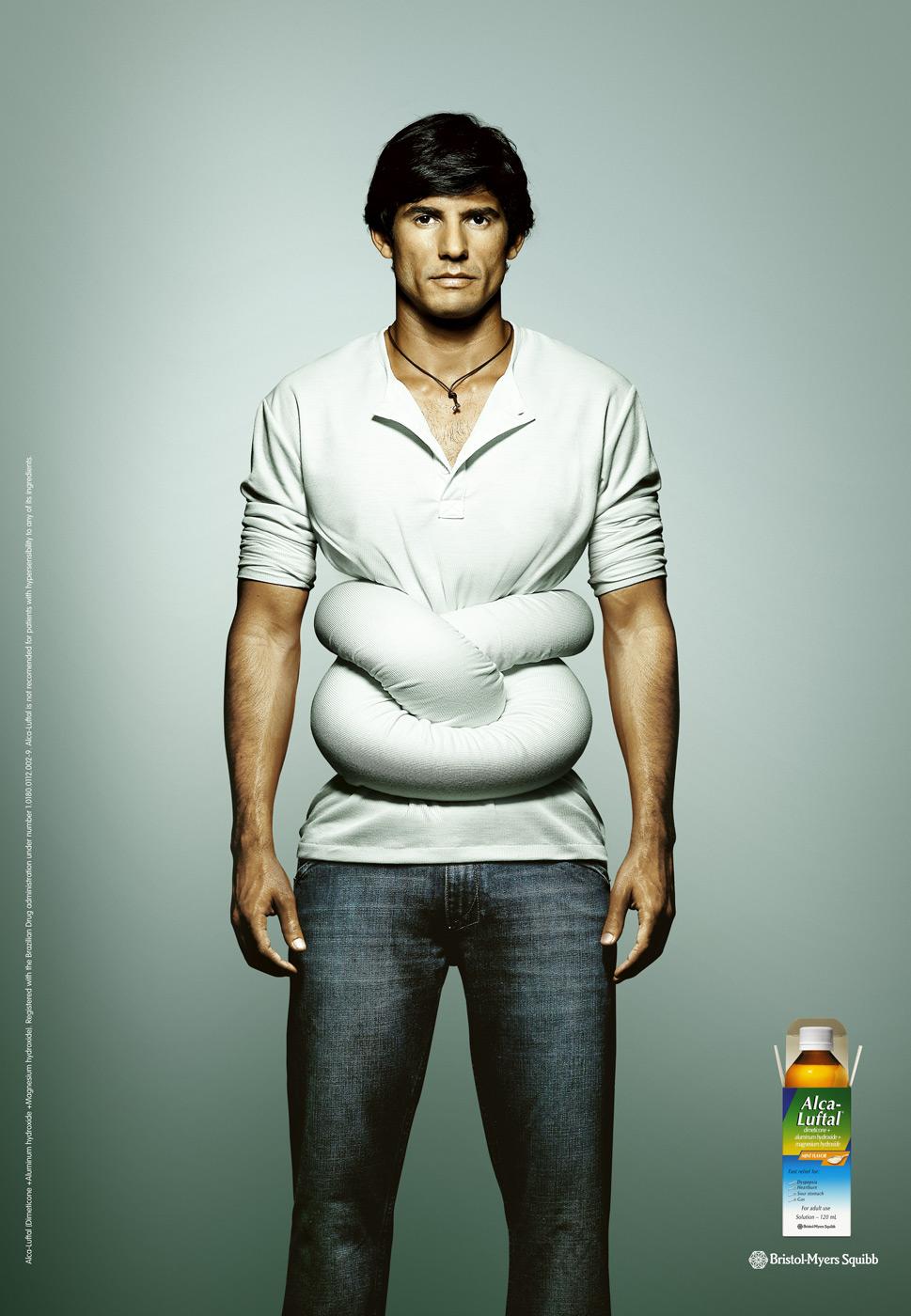 Alca-Luftal Print Advert By FCB: Man's Knot | Ads of the World™