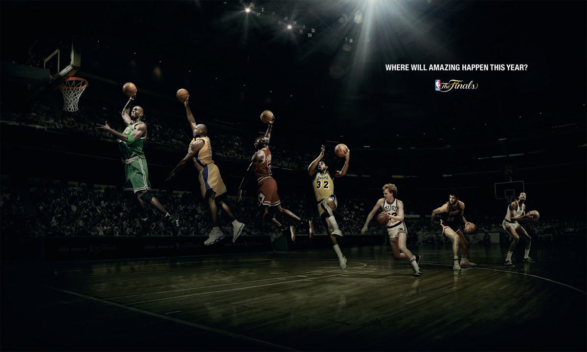 NBA Print Advert By Goodby Silverstein & Partners: The Finals | Ads of ...