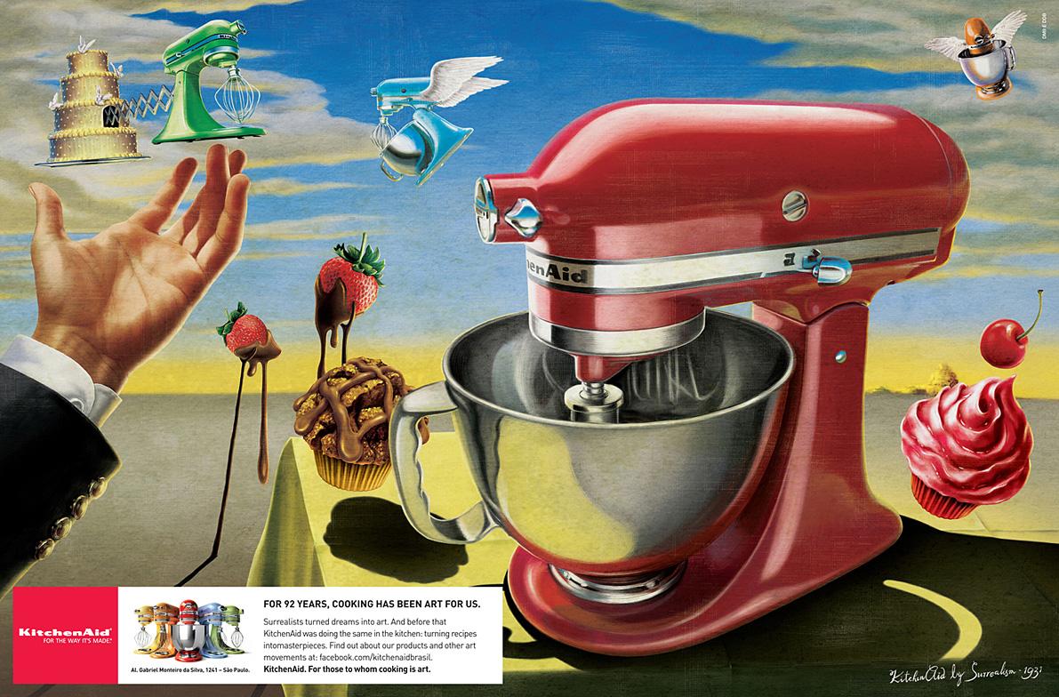 Whirlpool, KitchenAid Print Advert By DDB: Surrealism | Ads of the World™