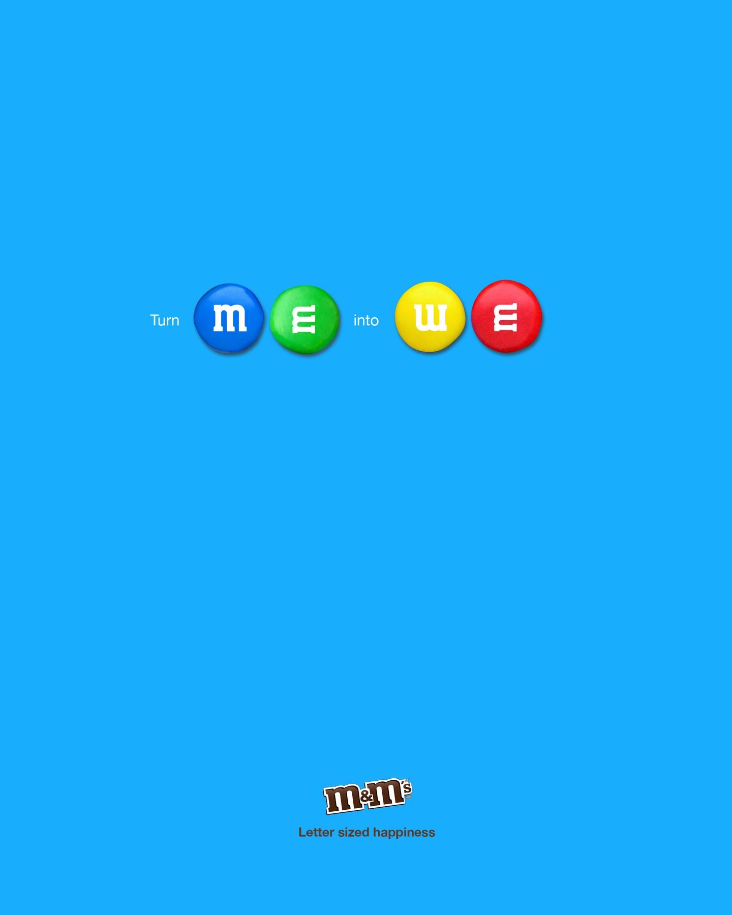 M&M's Print Advert By : Me+We | Ads of the World™