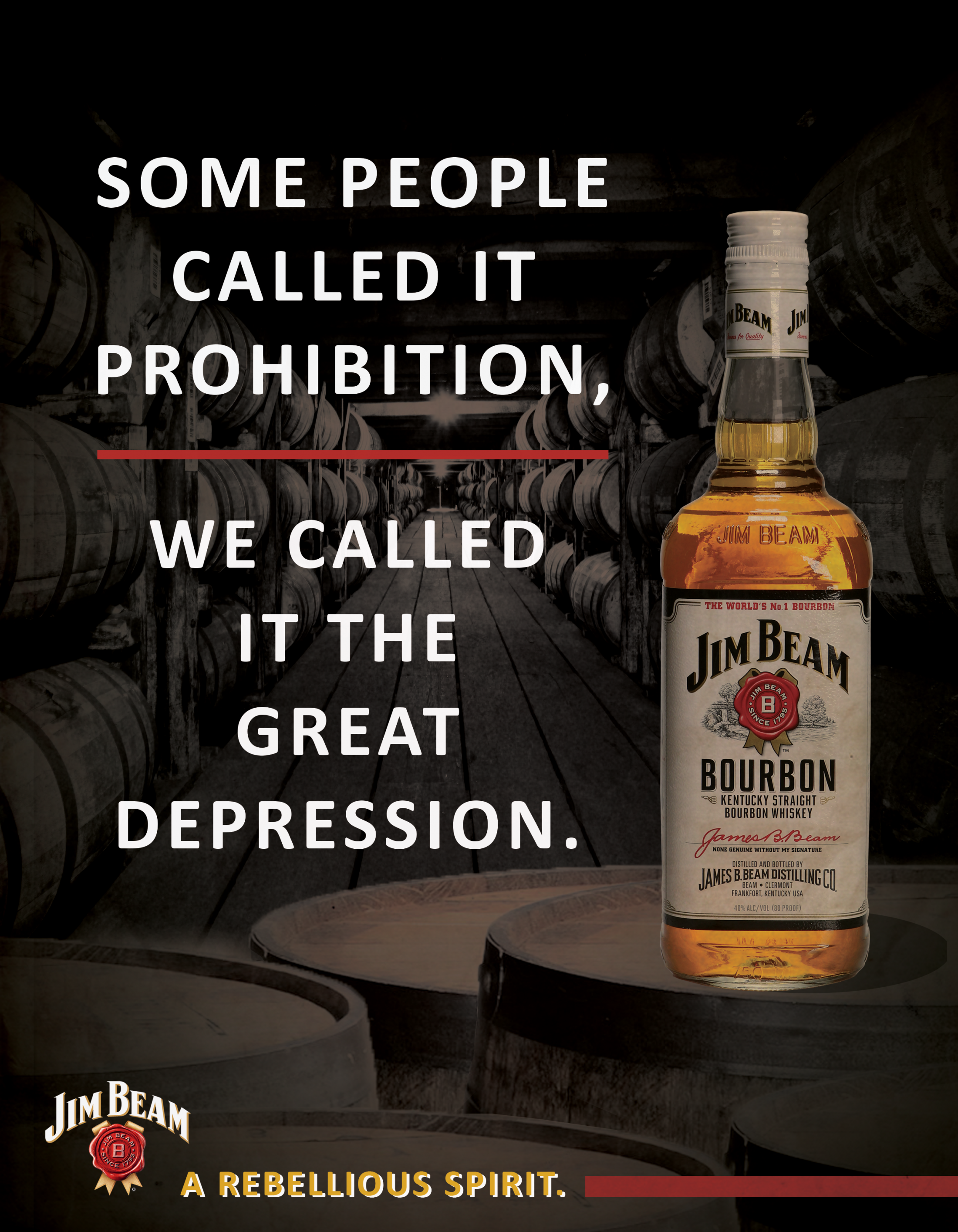Jim Beam Print Advert By Miami Ad School: A Rebellious Spirit, 2 | Ads ...